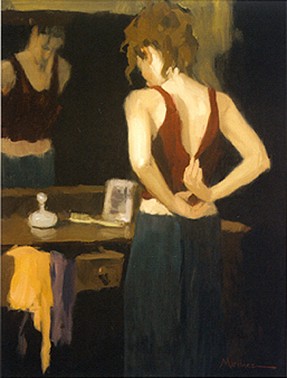 House of Hampton® Little Red Number by Ed Martinez - Unframed Graphic Art Print on Paper | Wayfair